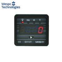 China WESPC GV13T Generator Digital Voltmeter Frequency Hour Meter 220V AC 58mm for sale