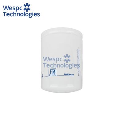 China WESPC Filter 2656F843 Fuel Element For 1104D Generator Tractor Engine for sale