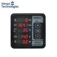 China WESPC GM50H MK3 Diesel Generator Multi-Function Meter DC8-36V 100x100mm for sale