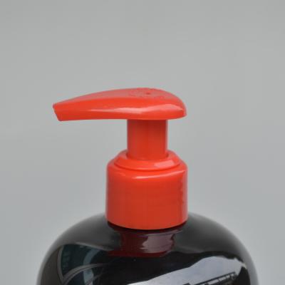 China Screen Printing Unbreakable 16 Oz Plastic Pump Bottles For Hair Shampoo for sale