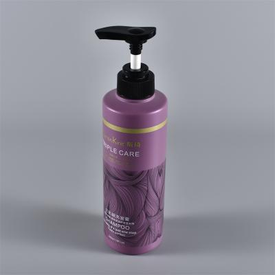 Cina Imballaggio cosmetico 500 ml Pompa di shampoo viola OEM/ODM Disponibile in vendita