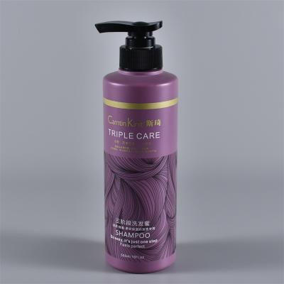 Cina Imballaggio cosmetico 500 ml Pompa di shampoo viola OEM/ODM Disponibile in vendita
