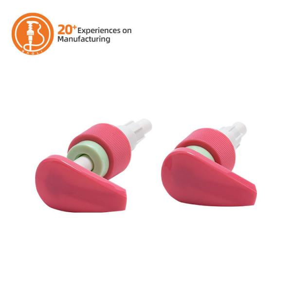 Quality 2.0cc Red Plastic Treatment Pump Cosmetic Dispenser Pump Customization for sale