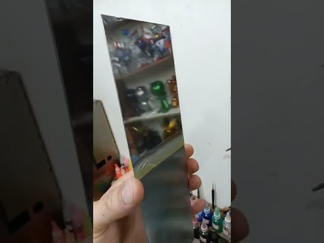 Peinture avec effet chrome pour le miroir avec flexil pour le verre et le matériau plastique pour la décoration