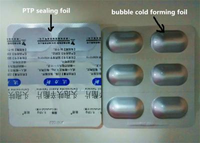 中国 丸薬タブレットのカプセルのまめの包装のための冷たい形成アルミ ホイル 販売のため