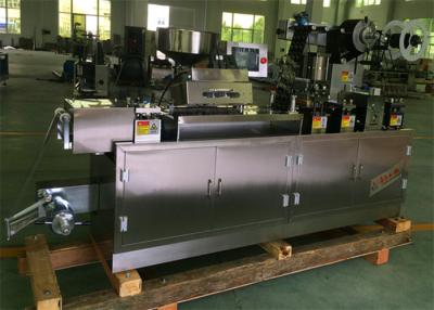 China Equipo de valor añadido doble de alta velocidad de la empaquetadora de la ampolla de Alu Alu en venta