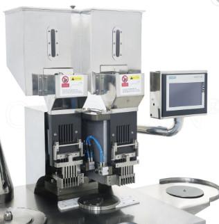 Quality 50,000 Pcs/Hour DTJ-T Pro Dual Loader Semi Automatic Capsule Filling Machine for sale
