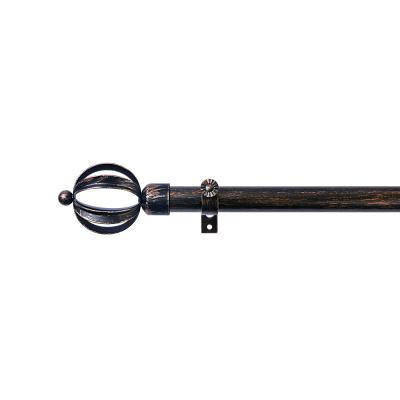 Cina Singola tenda Rod Kit Thickness di colore nero e di rame 0.5MM per l'hotel in vendita