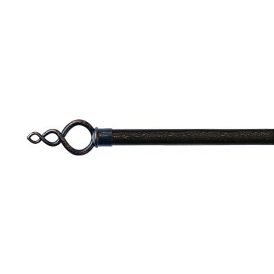 Cina tenda Rod Set With Single Bracket di Simplism del ferro del diametro di 28mm in vendita