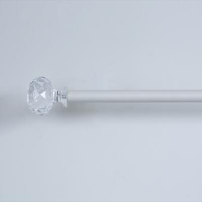 Cina Tenda acrilica trasparente su ordinazione Rod Finials Single Bracket in vendita
