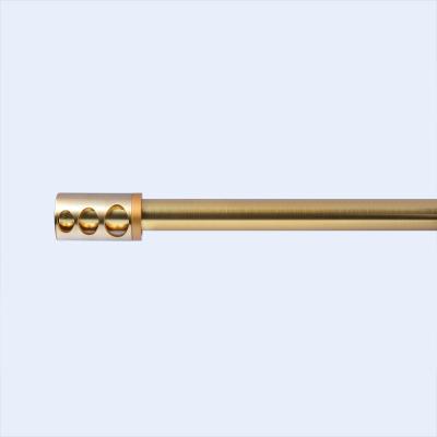 Cina Rose Gold Color Metal Curtain Pali ha fissato lo spessore di alluminio di 0.7mm in vendita