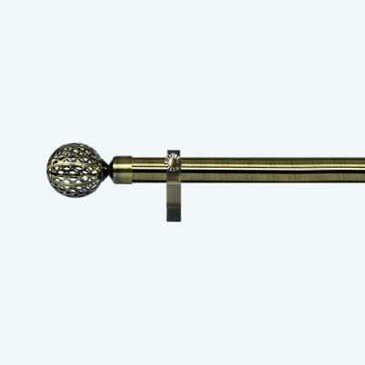 China 0,6 Gordijn Rod For Window Curtain Decoration van de MM.dikte Gegalvaniseerd ab Kleur Te koop