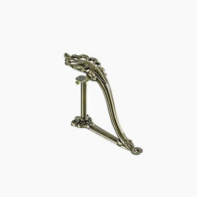 Cina Anti doppio materiale d'ottone della lega di alluminio di Rod Brackets Curtain Rod Accessories della tenda di 28MM in vendita