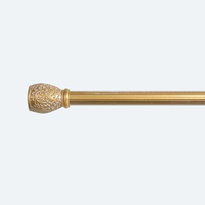 Cina Tenda su misura Rod Kit di colore dell'oro bianco 1-6M Aluminum Alloy Finials in vendita