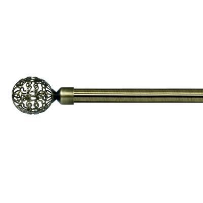 Cina Finial vuoto normale del ferro di Rod Curtain Rods Set With dell'Anti-ottone in vendita