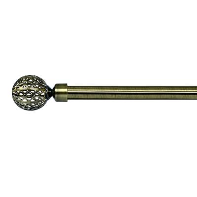 China 0,6 Gordijn Rod For Window Curtain Decoration van de MM.dikte Gegalvaniseerd ab Kleur Te koop