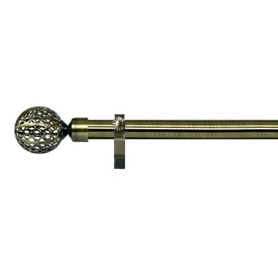 China 0,6 Gordijn Rod For Window Curtain Decoration van de MM.dikte Gegalvaniseerd ab Kleur Te koop