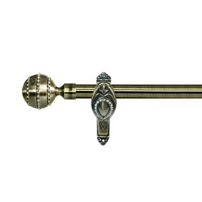 Cina La tenda di lusso classica Rod Set With Diamond And di stile ha personalizzato la dimensione per la decorazione interna in vendita