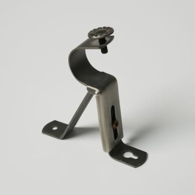 Cina aste della tenda leggere del tubo del nero del ferro di 16mm per la camera da letto in vendita