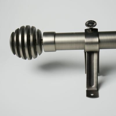 Cina Fabbricazione regolabile di precisione dell'hardware dello sbocco di fabbrica del lusso caldo di vendita del Finial dell'asta della tenda di KIEI EP-039 in vendita