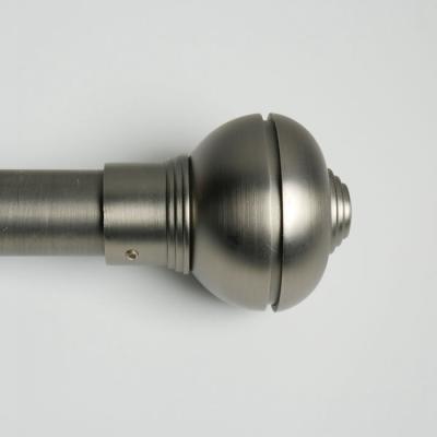 Cina Finials regolabili domestici dell'asta della tenda del ferro di placcatura della decorazione in vendita