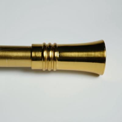 China 28mm Diameter Powder Coating Copper Curtain Rod Finials for sale