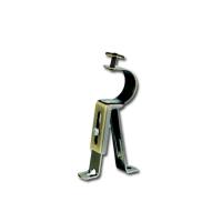 China Telescopic Adjustable Ceiling Curtain Rod Hanging Brackets for sale