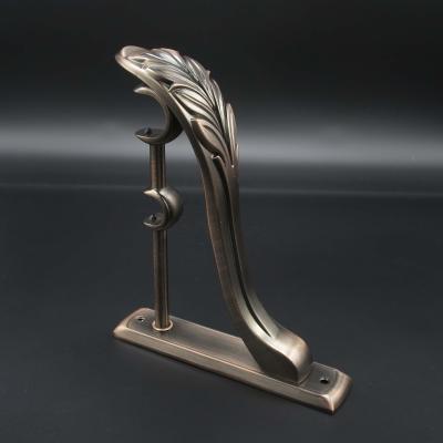 China Double Curtain Rod Brackets for sale