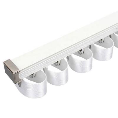 China Home Swish Sliding Double Curtain Rail Tracks For Bay Window for sale