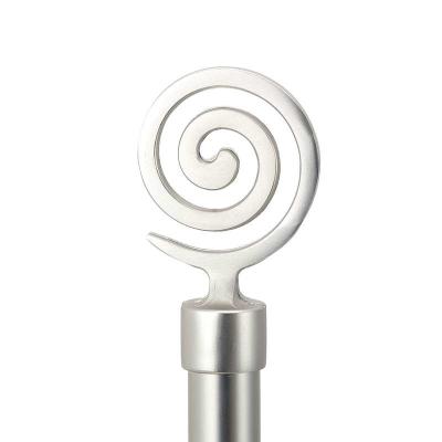 China 0.5 MM Thickness Stainless Steel Fish Plate Exquisite Curtain Rod for sale