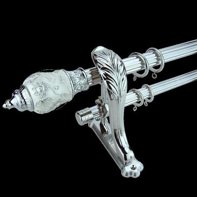 China Moslim sneed de Russische 0.4mm Dubbele Staven van het Buisgordijn Te koop