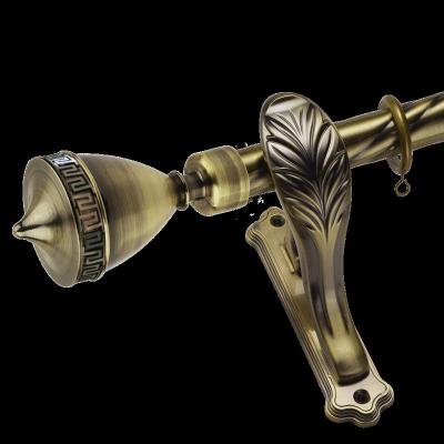 China Eenvoudige Def. 28mm Gordijn Rod Set van de Aluminiumlegering Te koop