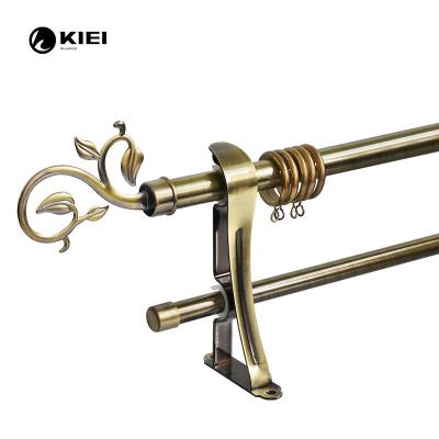 China Cortina modelada 25/19MM Rod For House Decoration da tubulação do ferro à venda