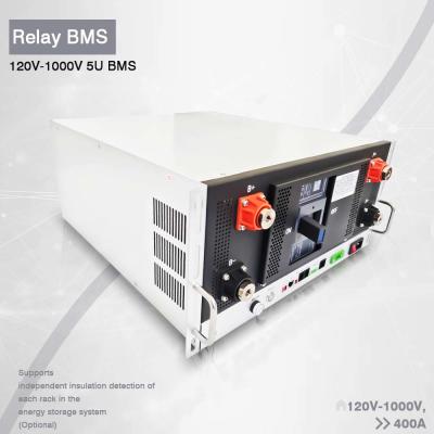Chine RS485 CAN TCPIP BMS haute tension 240V 400A 19 pouces taille boîte en fer 5U à vendre