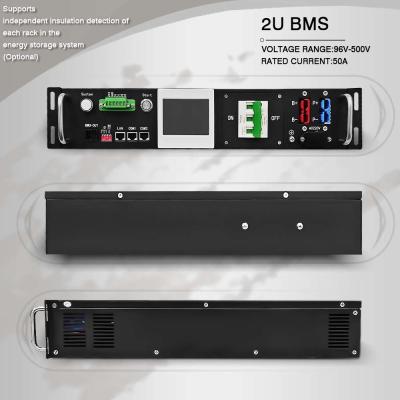Китай Lifepo4 высоковольтный БМС с контактором реле 45S 144V 50A 2U продается