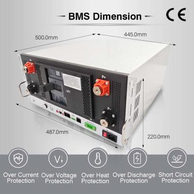 中国 5U鉄ケース 太陽光高電圧BMS 384V 400A 販売のため