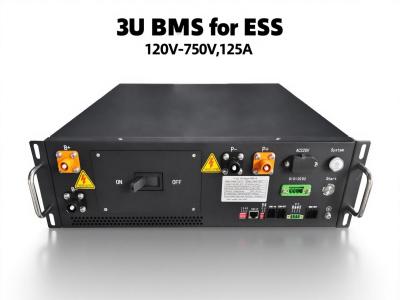 China GCE BMS Battery Management System 64S 204.8V 125A With 16S BMU for ESS for sale