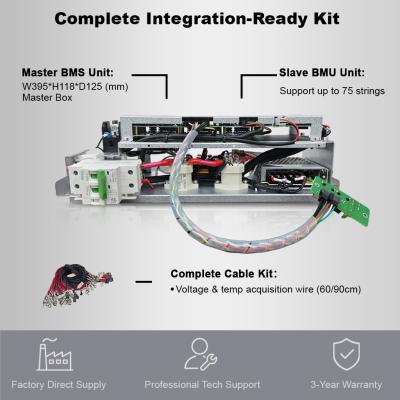 China CE RBMS 10 Integrated High-Voltage BMS | 120-370V LFP Battery Management | 60-Cell Monitoring | CAN/RS485 | Home Energy Storage & UPS for sale