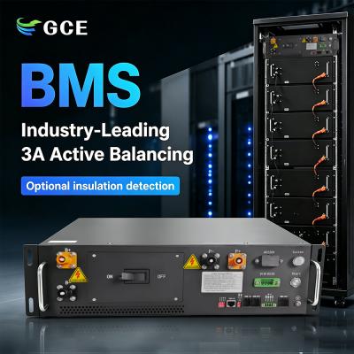 China 3U High Voltage Rack BMS 176S 563.2V 125A for Solar PV Storage, UPS Backup, and Microgrid – Supports Parallel Operation, External HMI, RS485/CAN/Ethernet, CE Certified for sale
