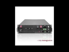 Sistema de gestão de baterias altamente integrado de 480V 150S 125A 3U combinado com ecrã HMI