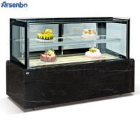 China Omni Directional Cake Display Refrigerator Marble Anticorrosive for sale