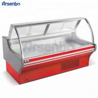 China Multiscene Meat Deli Display Cooler Anticorrosive Double Temperature for sale