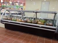 China Multiscene Meat Deli Display Cooler Anticorrosive Double Temperature for sale