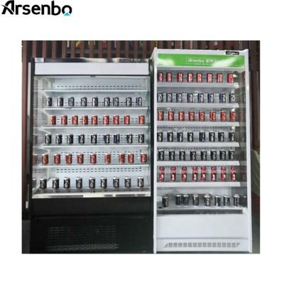 Cina Materiale temporaneo di acciaio inossidabile del refrigeratore aperto di Multideck del supermercato doppio in vendita