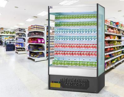 Cina Costruito in Gray Multideck Open Chiller Durable resistente alla corrosione in vendita