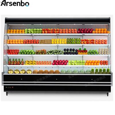 Cina L'esposizione aperta verticale durevole del refrigeratore, 220V Multideck ha refrigerato gli armadietti di esposizione in vendita