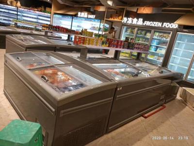 Cina Congelatore orizzontale combinato Frost Free Island Free Freezer in vendita