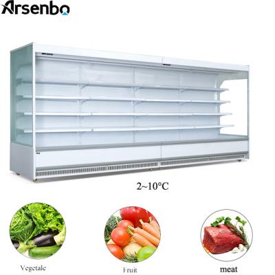 Cina Microcomputer più freddo aperto anticorrosivo di Multideck temporaneo per il supermercato in vendita