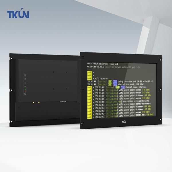 Quality 18.5 Inch Industrial CNC Drone HD LCD Monitor Rack-mounted Outdoor High for sale