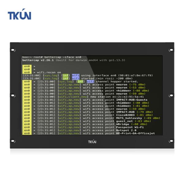 Quality 18.5 Inch Industrial CNC Drone HD LCD Monitor Rack-mounted Outdoor High for sale